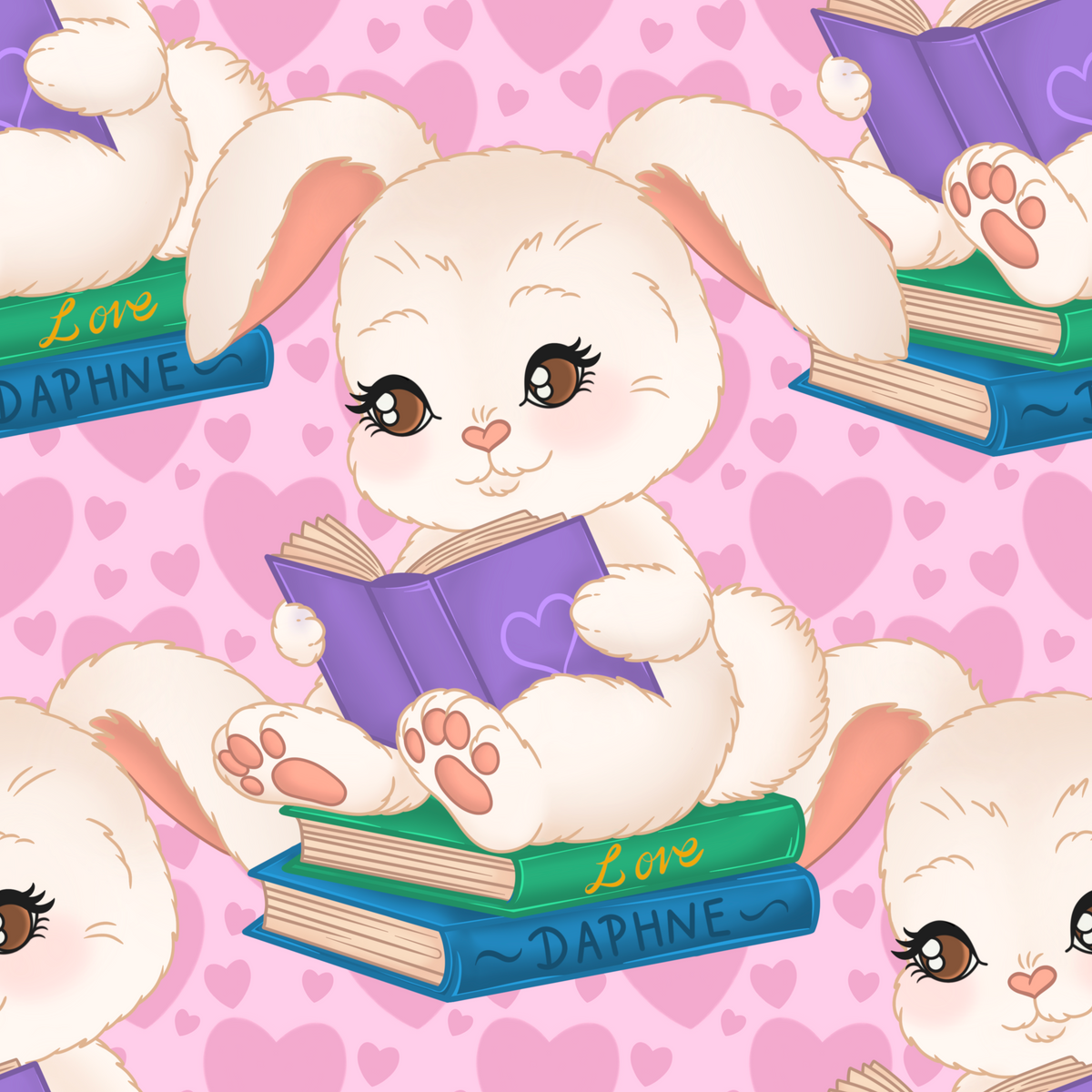 Pixie Sweetheart Dress - Purple Bunny | Love Daphne