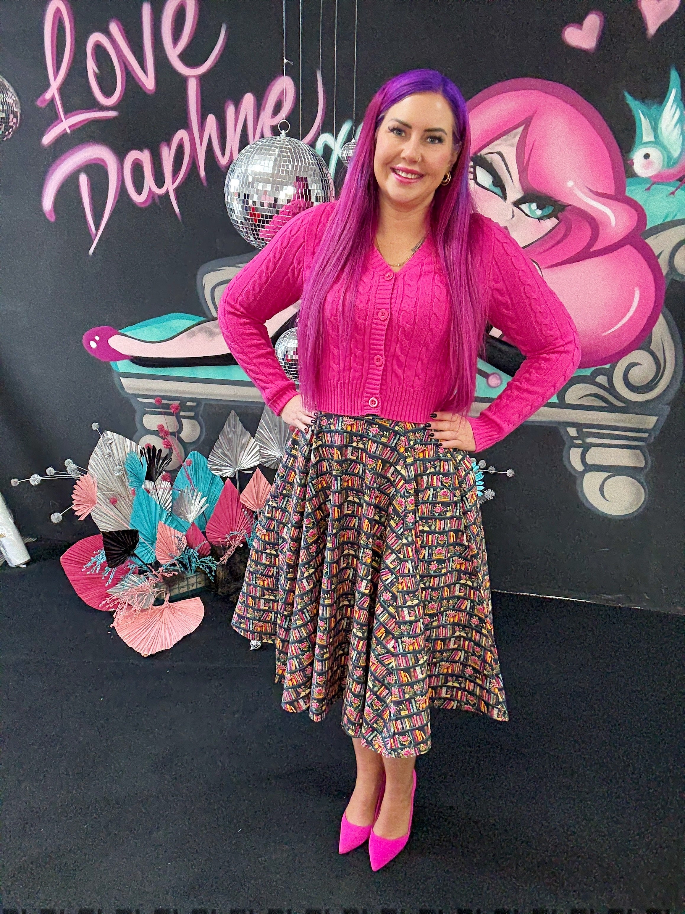 Love Daphne - Iris Swing Skirt - Chorus Charm