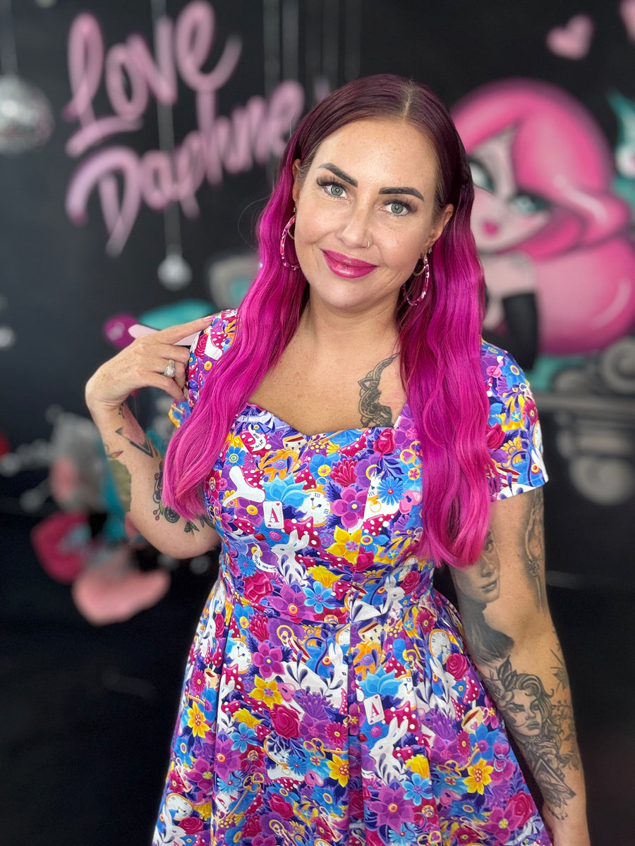 Pixie Sweetheart Dress - Rosy Wonderland | Love Daphne