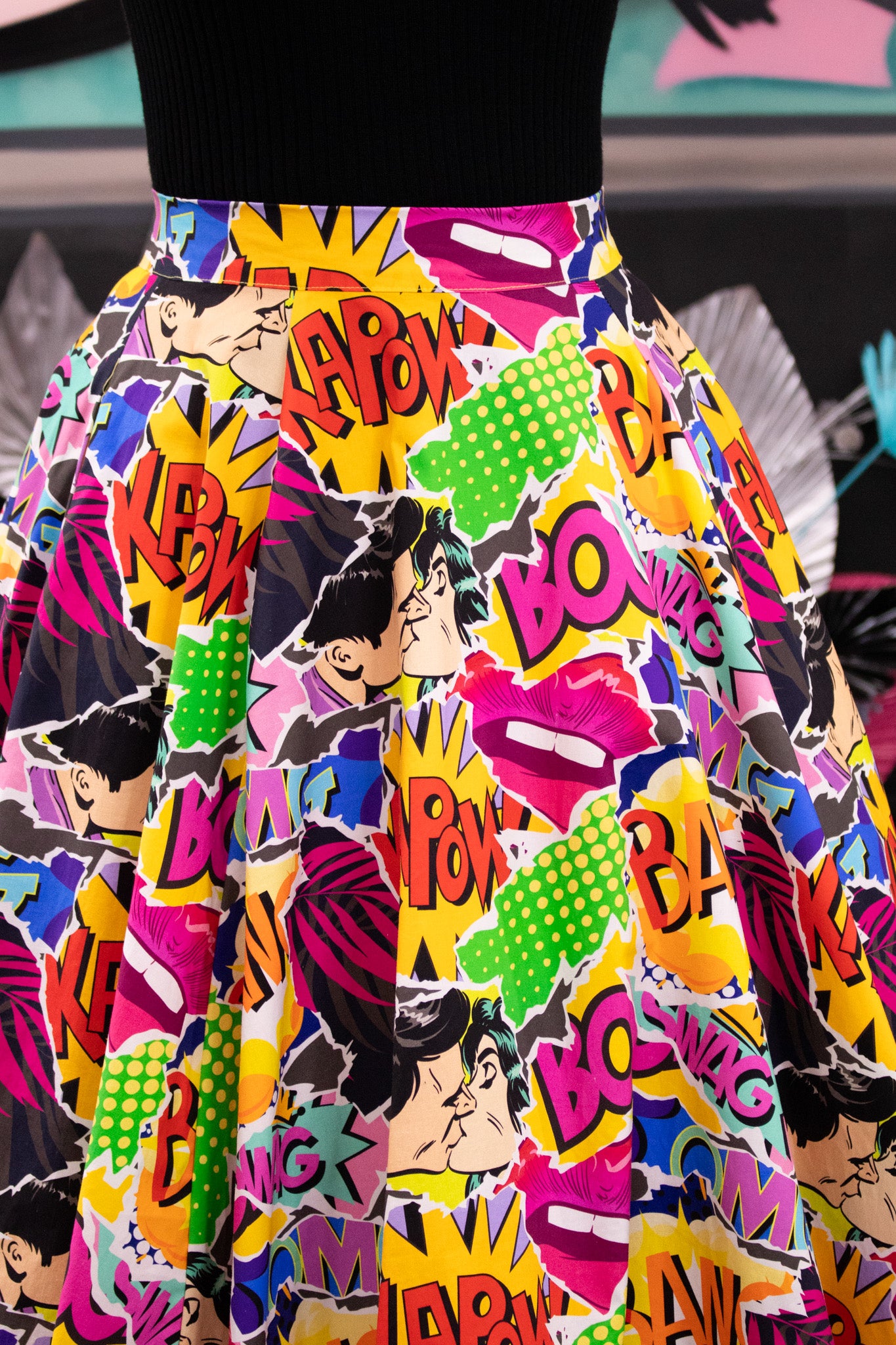 Love Daphne - Iris Swing Skirt - Comic